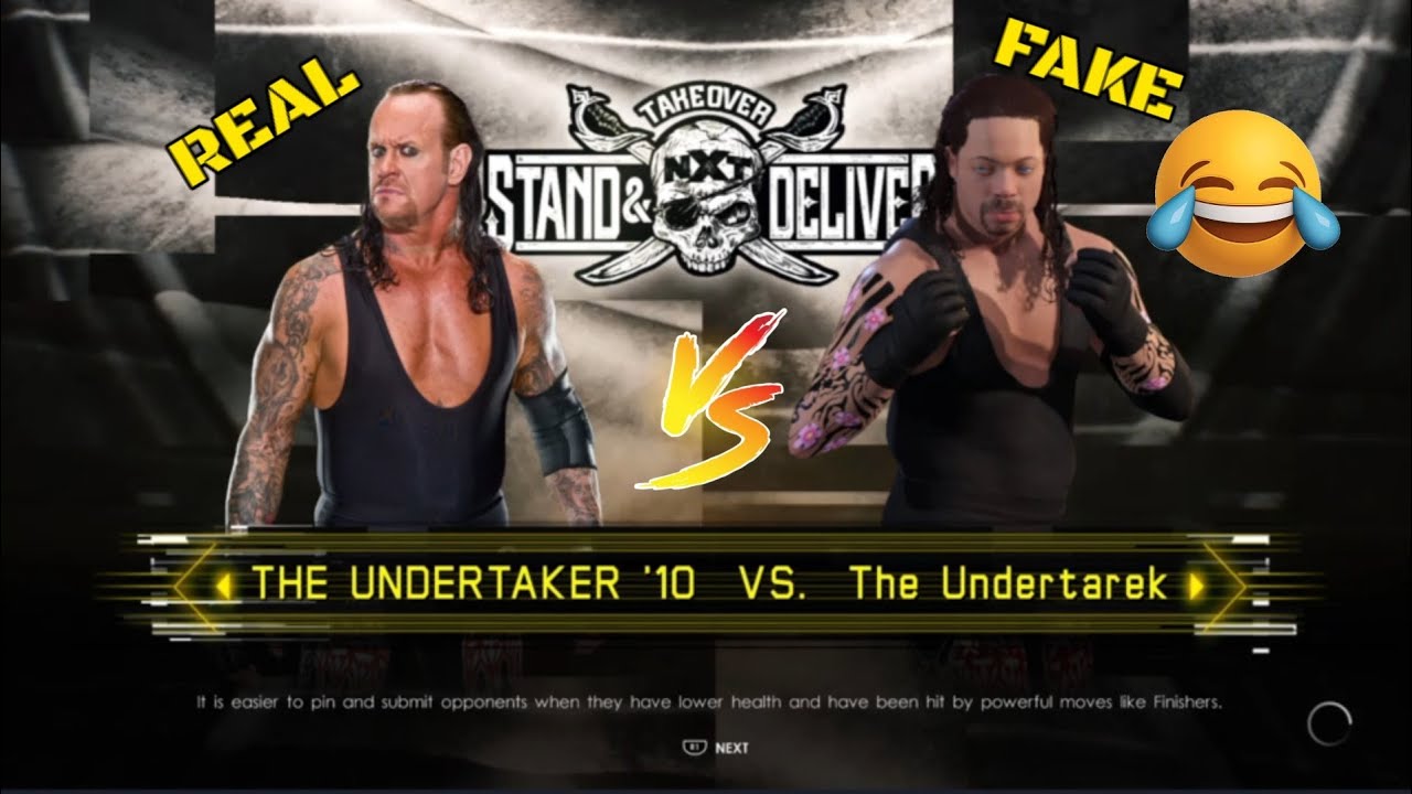 THE UNDERTAKER VS FAKE UNDERTAKER | WWE 2K22 | GAMEPLAY | FULL MATCH ...
