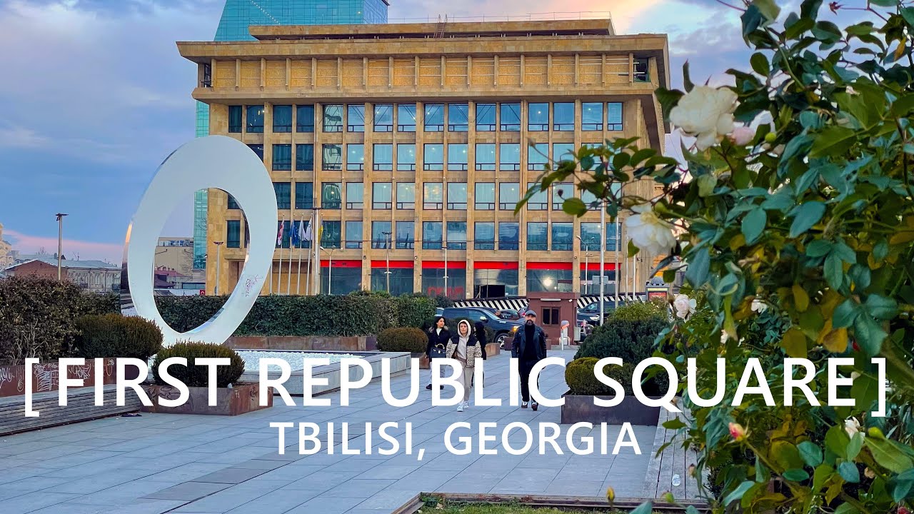 Tbilisi Walks: First Republic Square (former Rose Revolution Square ...
