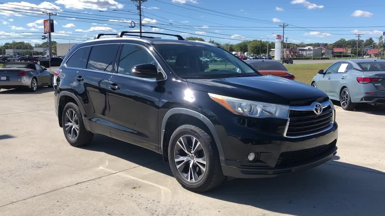 2016 Toyota Highlander XLE V6 Manchester, Shelbyville, Murfreesboro ...