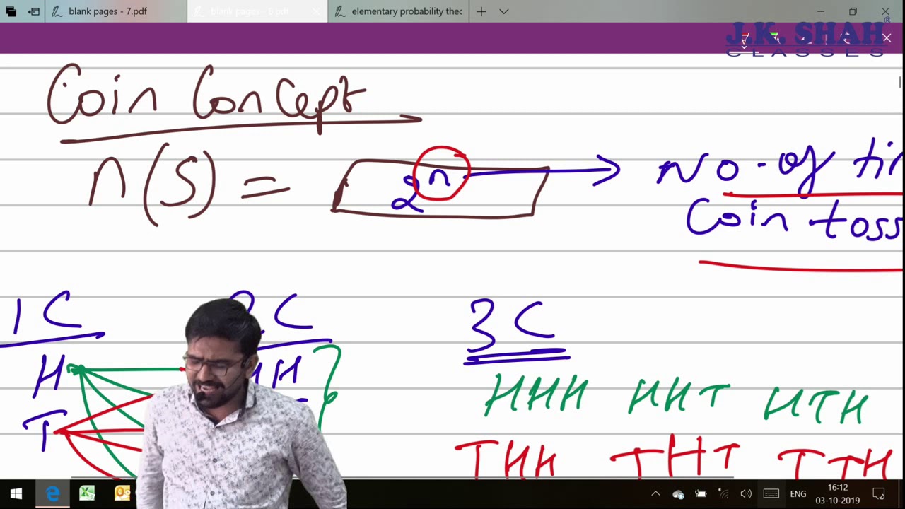 F.Y.Bcom - Statistics - Elementary Probability Theory - YouTube