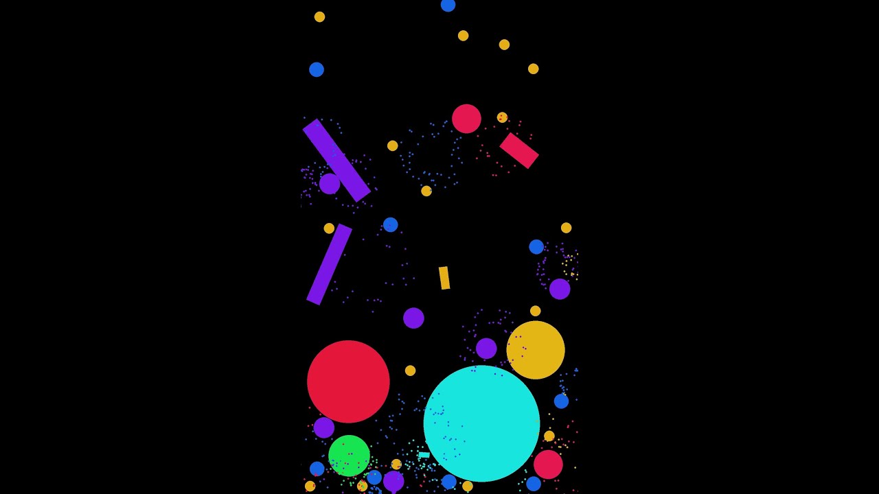Colorful Merge Balls: Grow Bigger ASMR Game #Short - YouTube