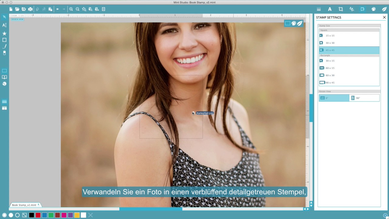 Die Silhouette Mint™ Stempelmaschine für individuelle Stempel - YouTube