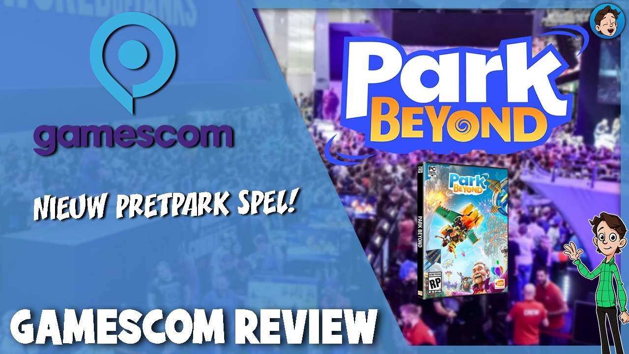 NIEUW PRETPARK SPEL PROBEREN! - GAMESCOM 2022 REVIEW - YouTube
