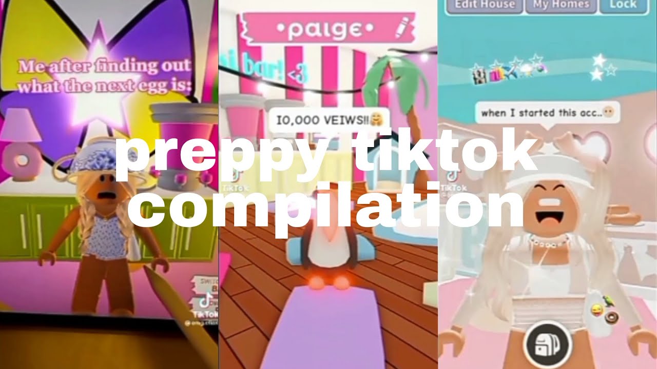 Preppy Adopt Me Tiktok Compilation 💓 - YouTube