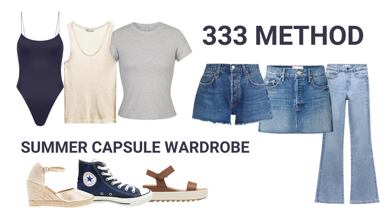 333 Method | Summer Capsule Wardrobe - YouTube