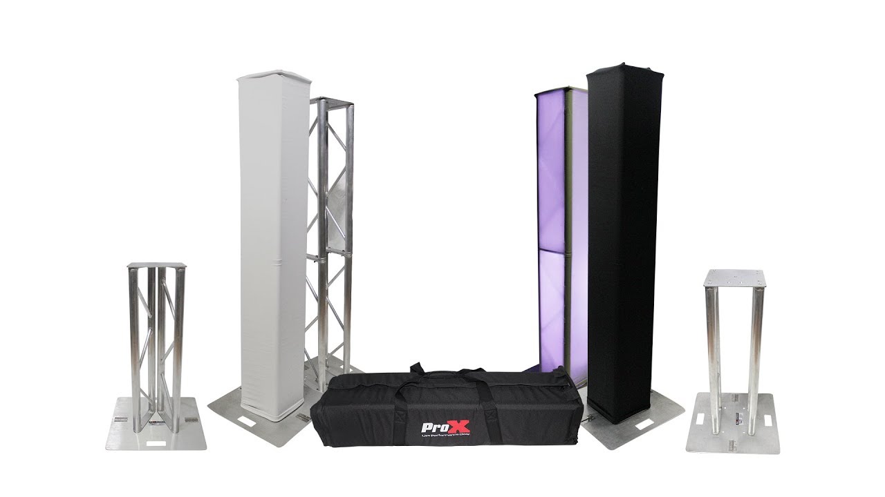 ProX FLEX TOWER™ Platform Totem Truss Package w/ Bag - YouTube