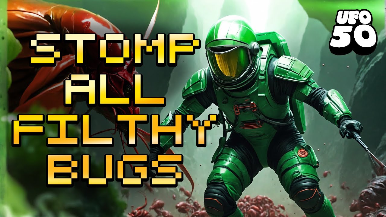 Wow, BUG HUNTER is actually amazing. Too bad it's hideous! [UFO 50 ...