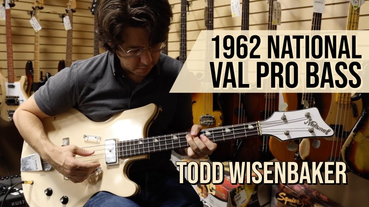 1962 National Val Pro Bass with Piezo | Todd Wisenbaker at Norman's ...