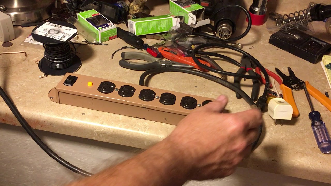 Power Strip Repair Turns Into Octember Fail, Four. - YouTube