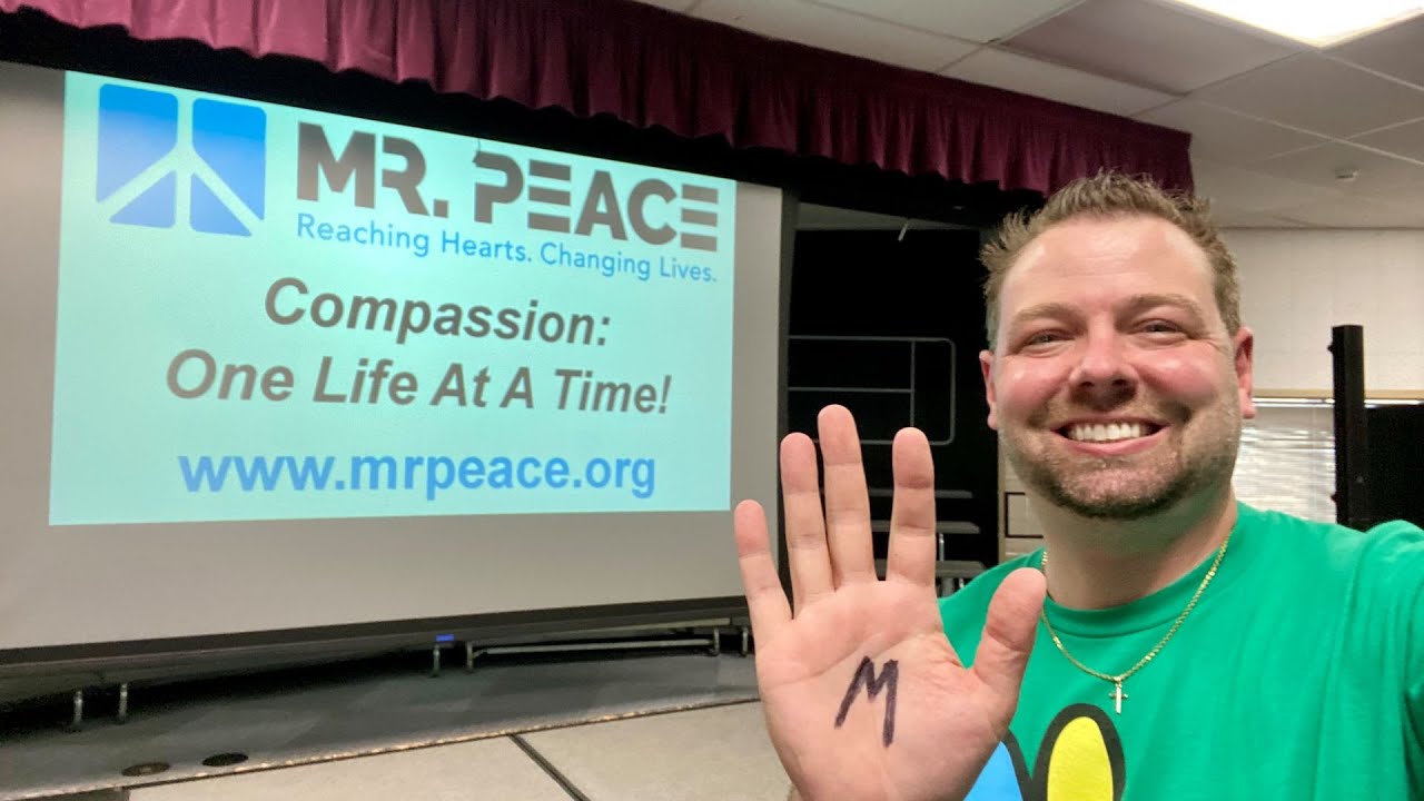 Mr. Peace visits Empresa Elementary in Oceanside, CA - YouTube