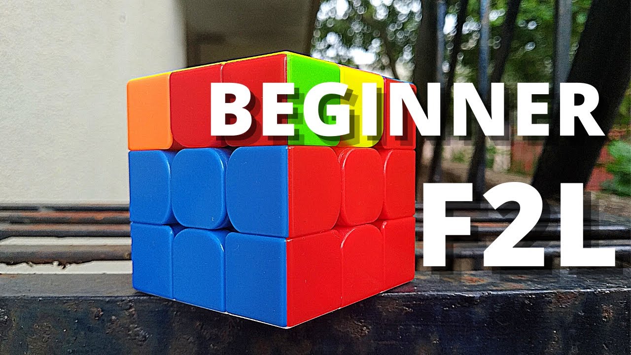 Beginner F2L Tutorial | Rubik's Cube | CFOP - YouTube