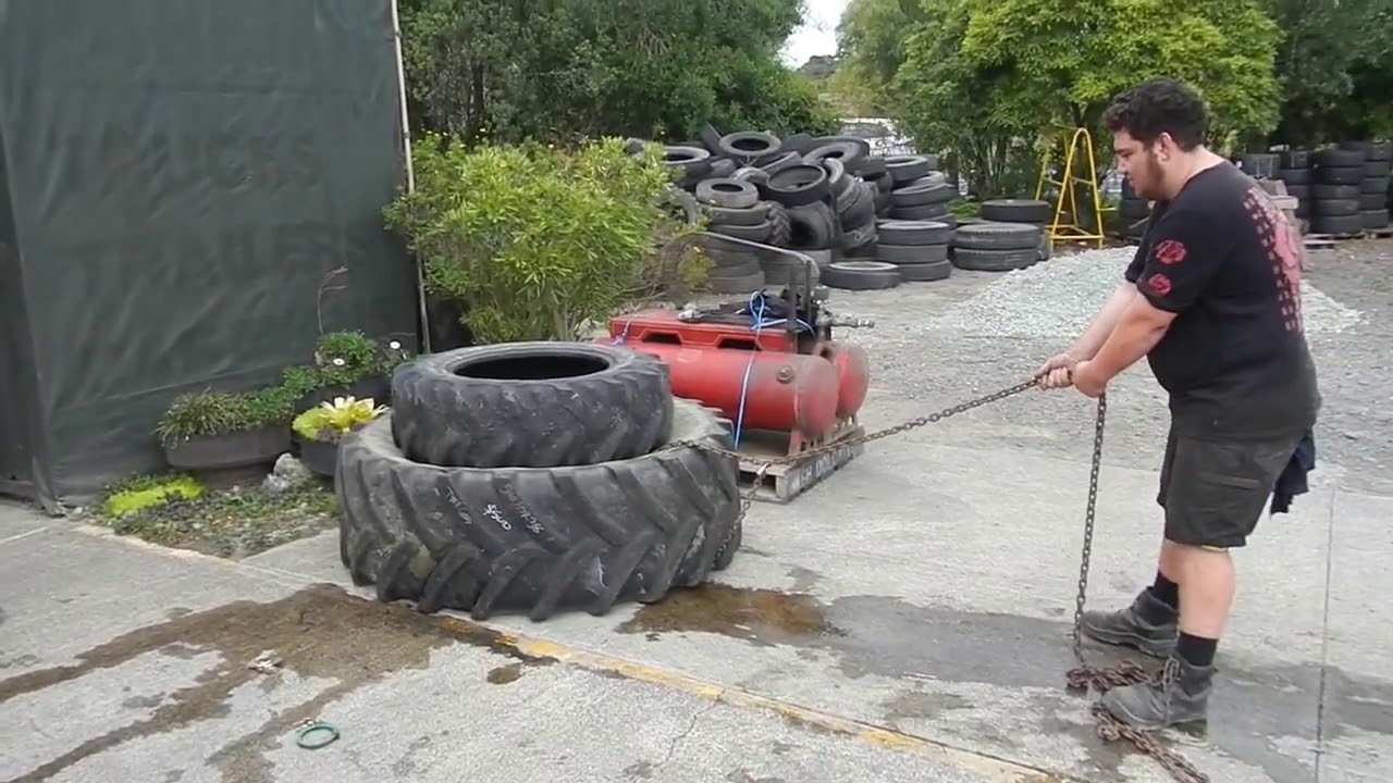 Drury Tires 2019 Tire Pull Competition - YouTube