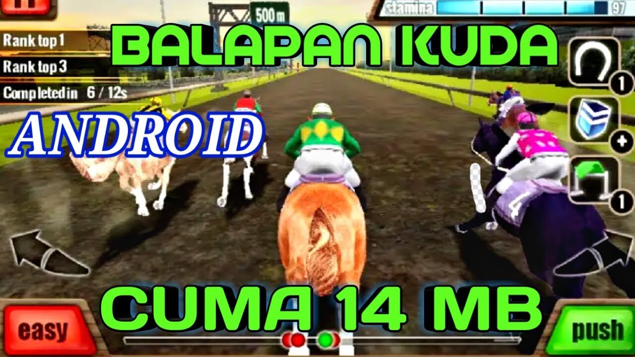 Balap kuda game di android cuma 14 mb - YouTube