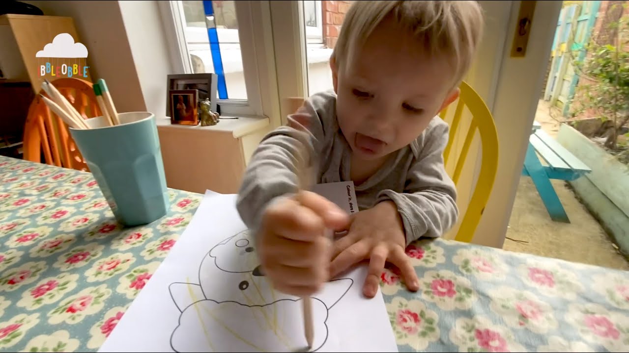 Ibbleobble® activity colouring sheets coloured in with pride by the ...