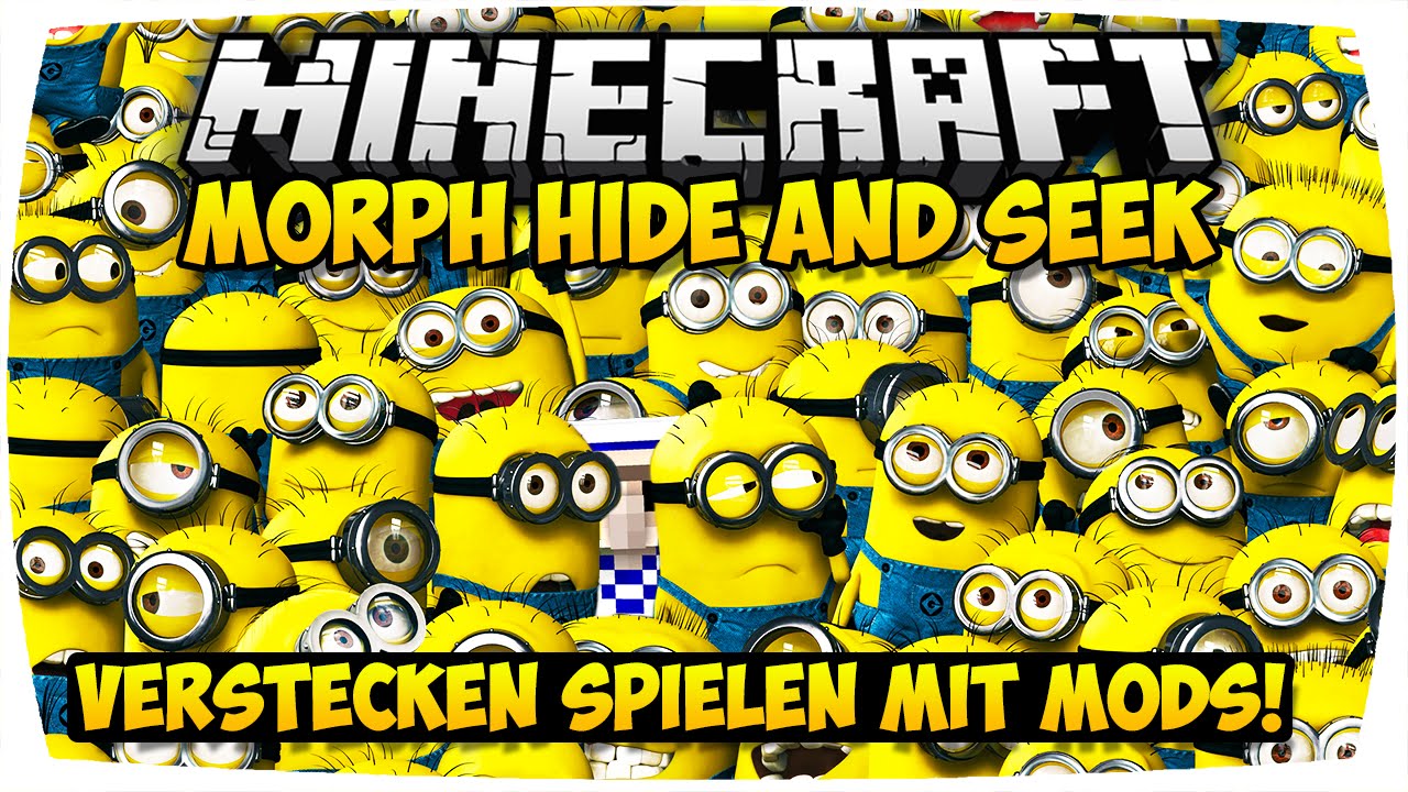 MINECRAFT: MORPH HIDE AND SEEK - MINIONS MOD (Minions Kino Film in ...