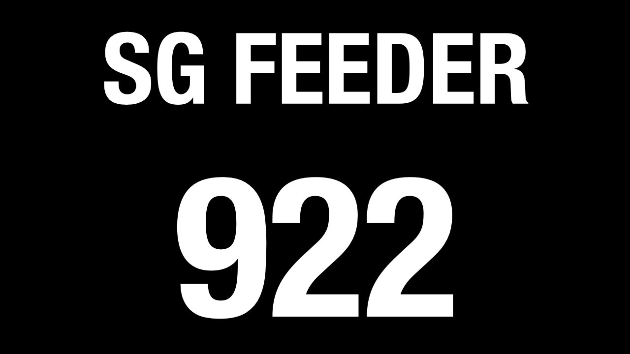 SMRT Buses Feeder 922 (BFTP 2017) | Bus Service Hyperlapse - YouTube