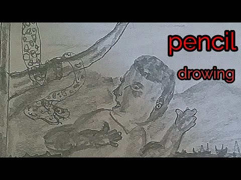 beutyful landscape pencil drowing - YouTube