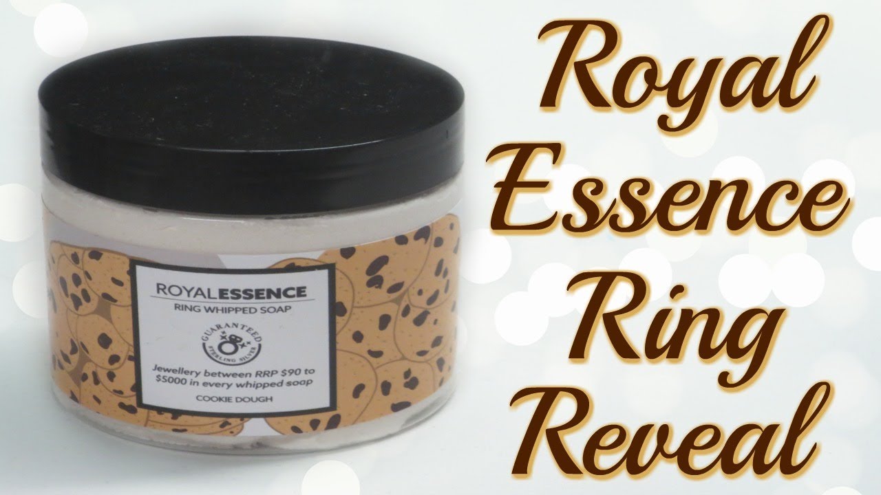 Royal Essence Ring Reveal - Cookie Dough Whipped Soap! - YouTube