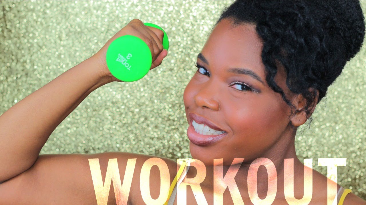 3 Tips For Working Out With Natural Hair - YouTube