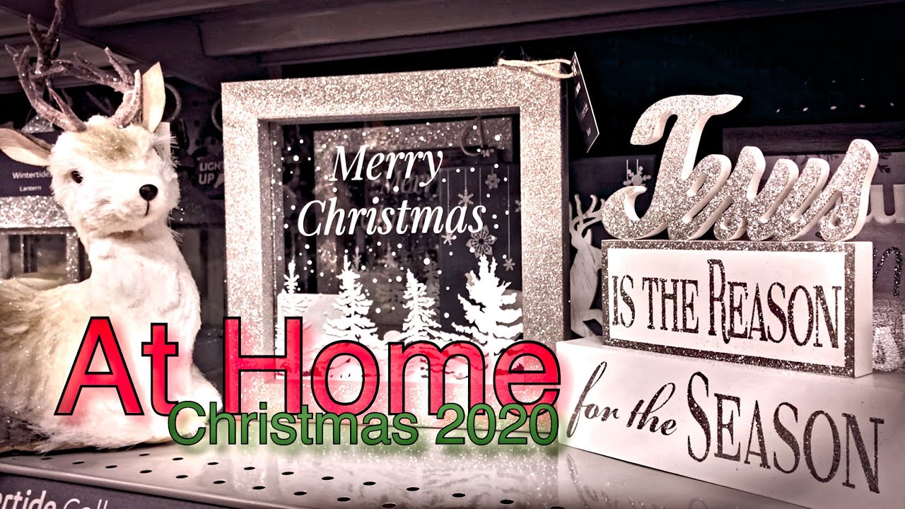 NEW* Christmas Decor 2020 • AT HOME CHRISTMAS • WINTERTIDE COLLECTION ️ ...