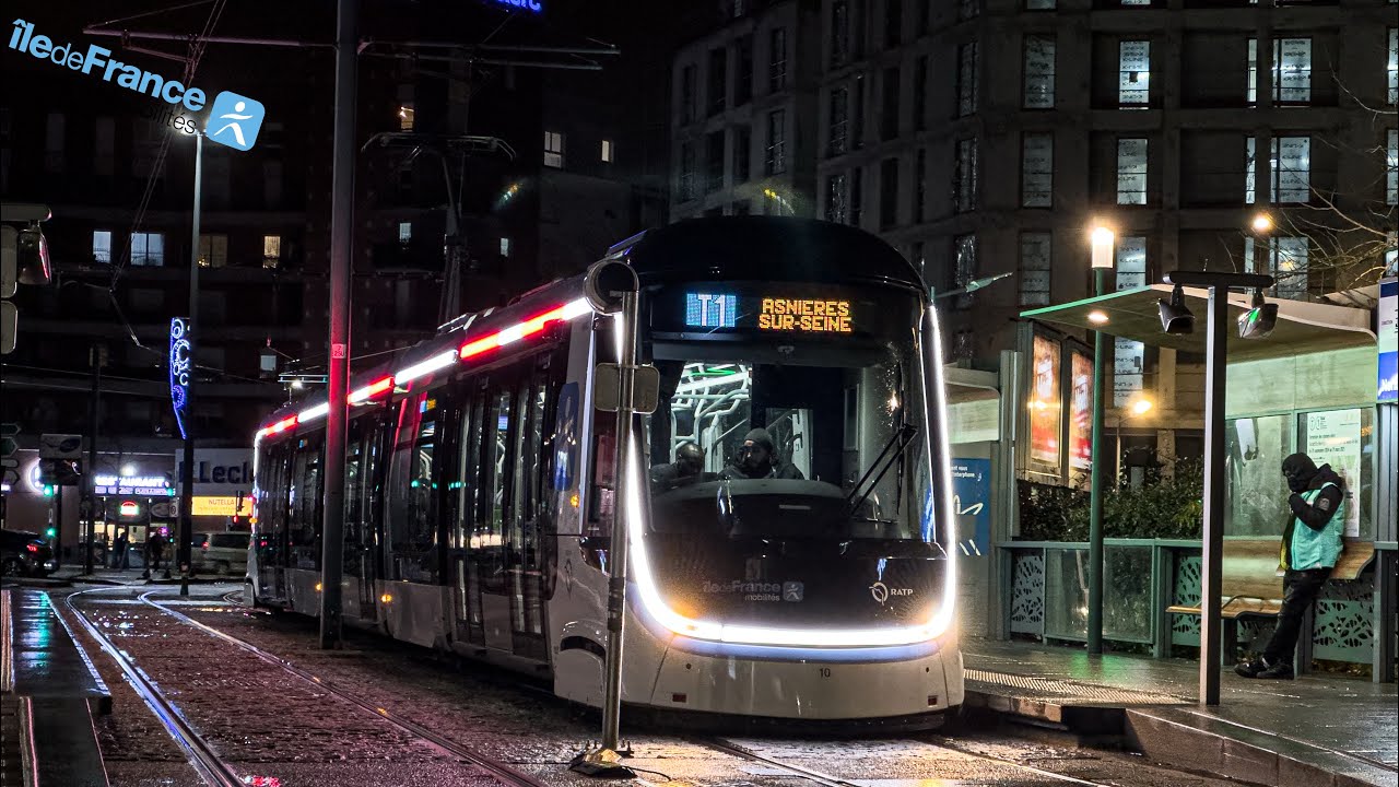 La mise en service des TW20 sur la ligne T1 du Tramway ! - YouTube