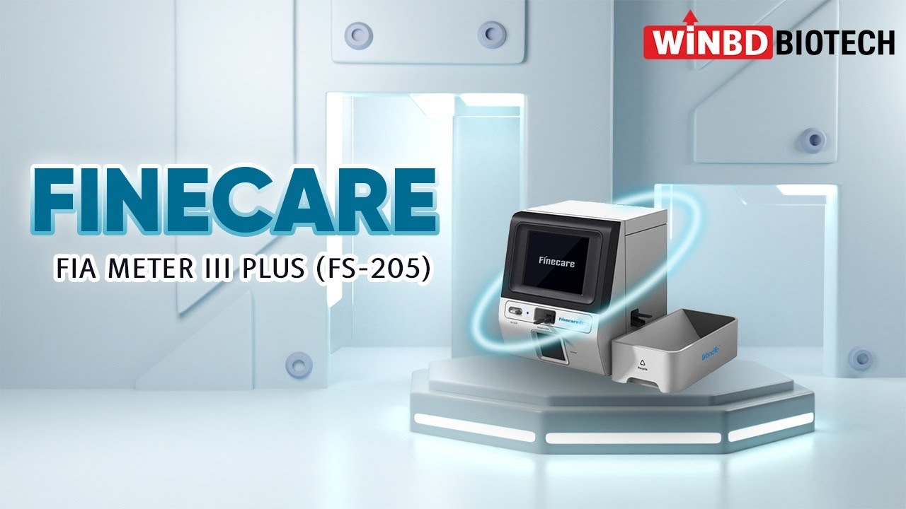 FINECARE FIA Meter III Plus | WINBD BIOTECH - YouTube
