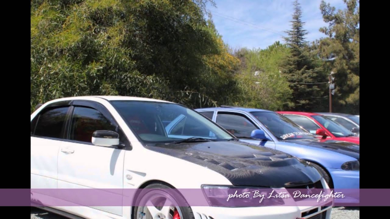 Evo club Cyprus meet 2014 April - YouTube