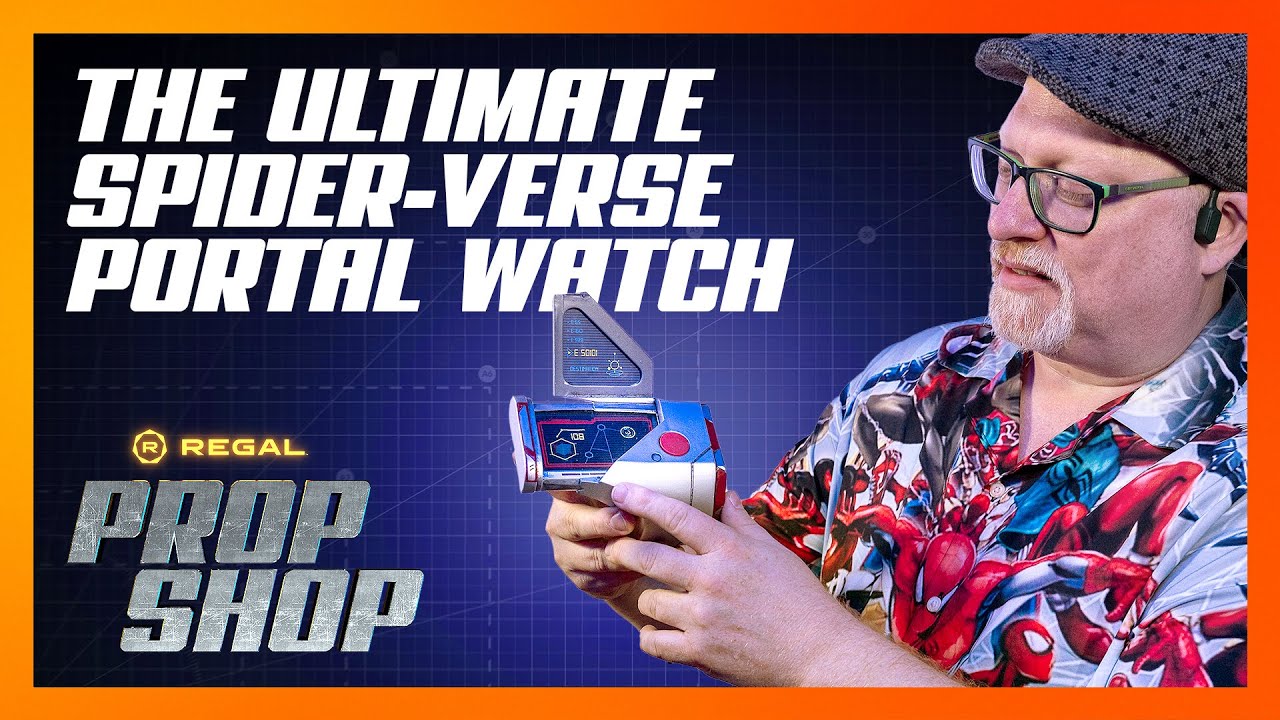Regal PropShop - Building the Spider-Man Spider-Verse Portal Watch ...