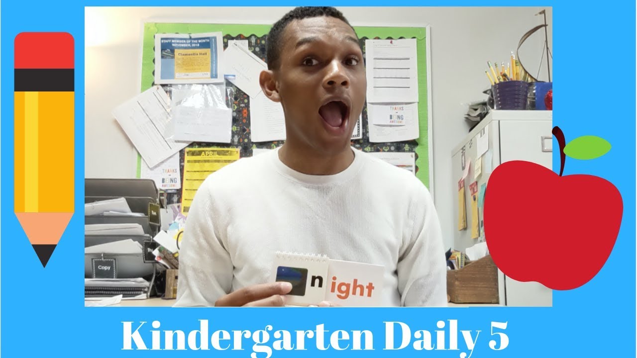 Mr. Clementine Teach: Kindergarten Daily 5 Small Group (Word Families ...