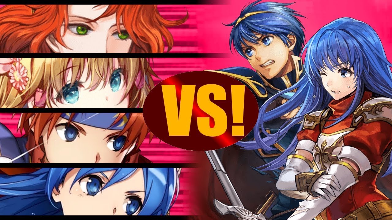Fire Emblem Heroes BHB - Marth & Caeda [Valentine's Emblem] - YouTube