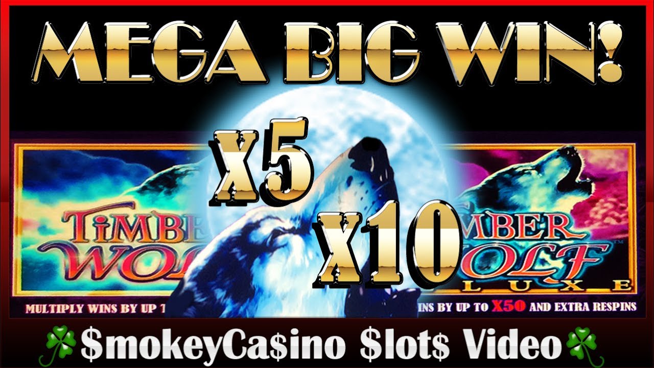 $$ TIMBERWOLF Legends Slot Machine MEGA BIG WIN! X5/X10 Pick ...