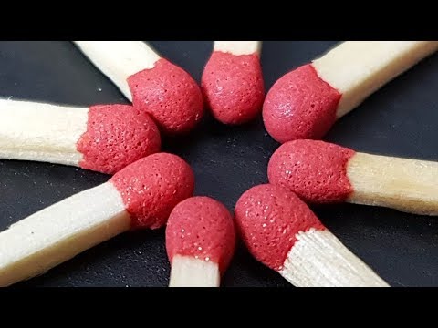 Kibrit Balon Ve Silikondan Çok Basit Harika Fikirler