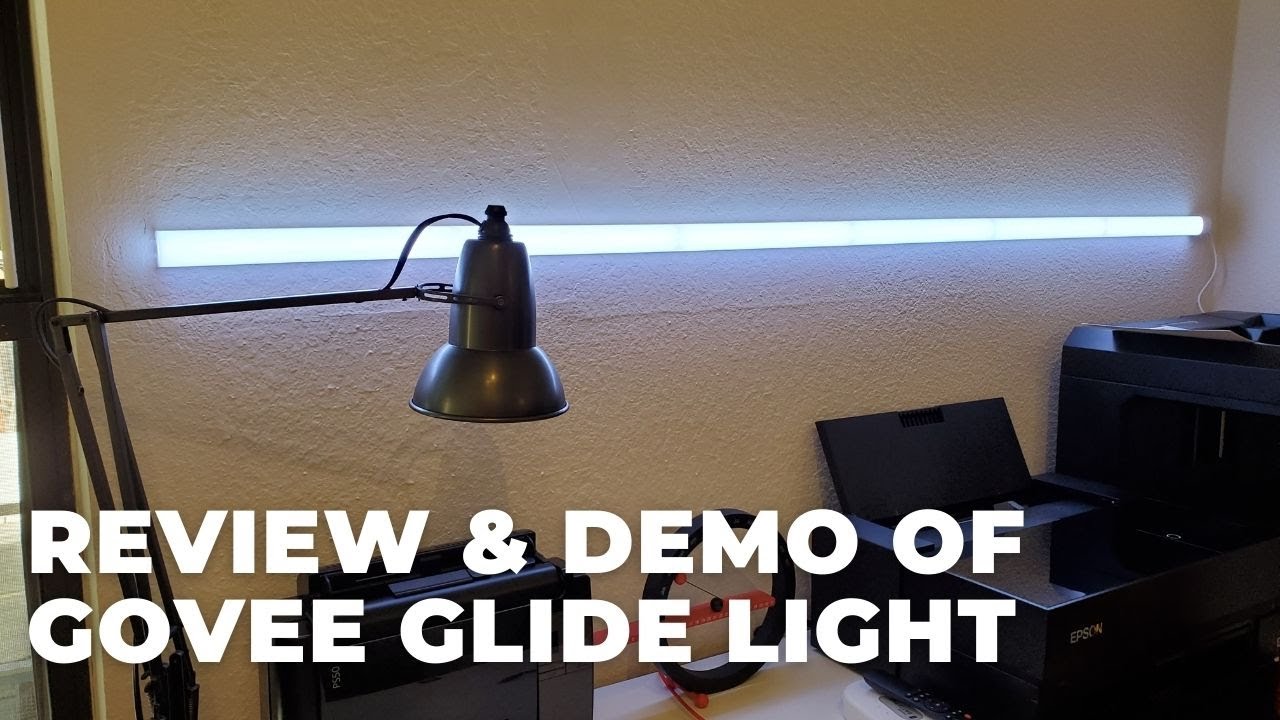 Review and Demo of Govee Glide Wall Light - YouTube