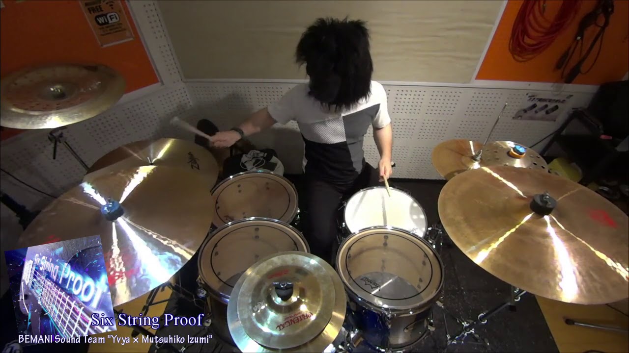 Six String Proof on real drum - YouTube