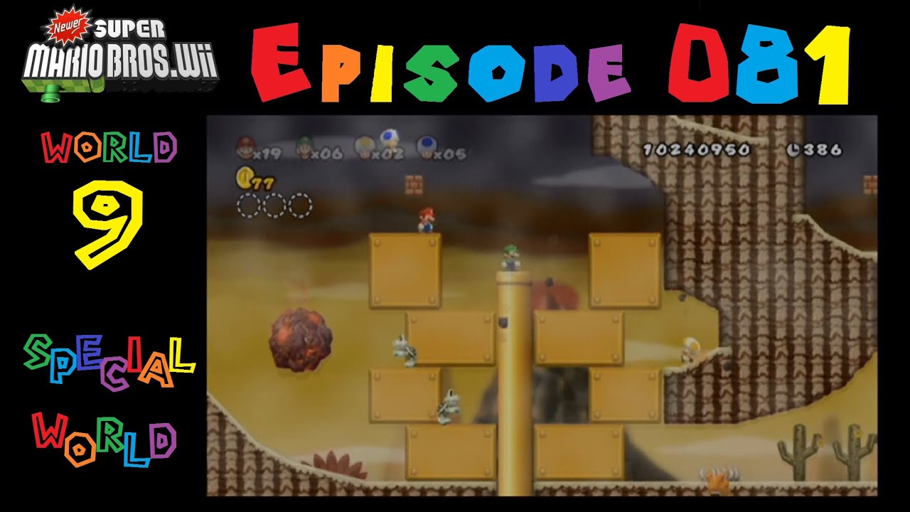 Newer Super Mario Bros. Wii Let's Play - Episode 81 (Co-Op) - YouTube