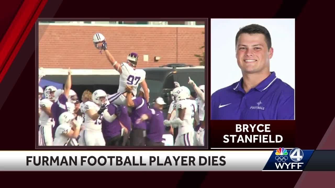 Furman University presser regarding Bryce Stanfield - YouTube