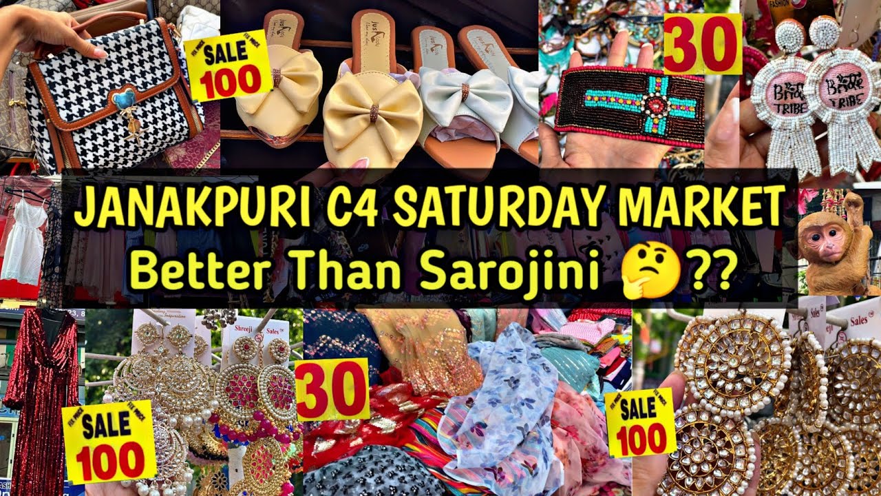 C4E Janakpuri Saturday Market|| C4E Market Janakpuri | Saturday Market ...