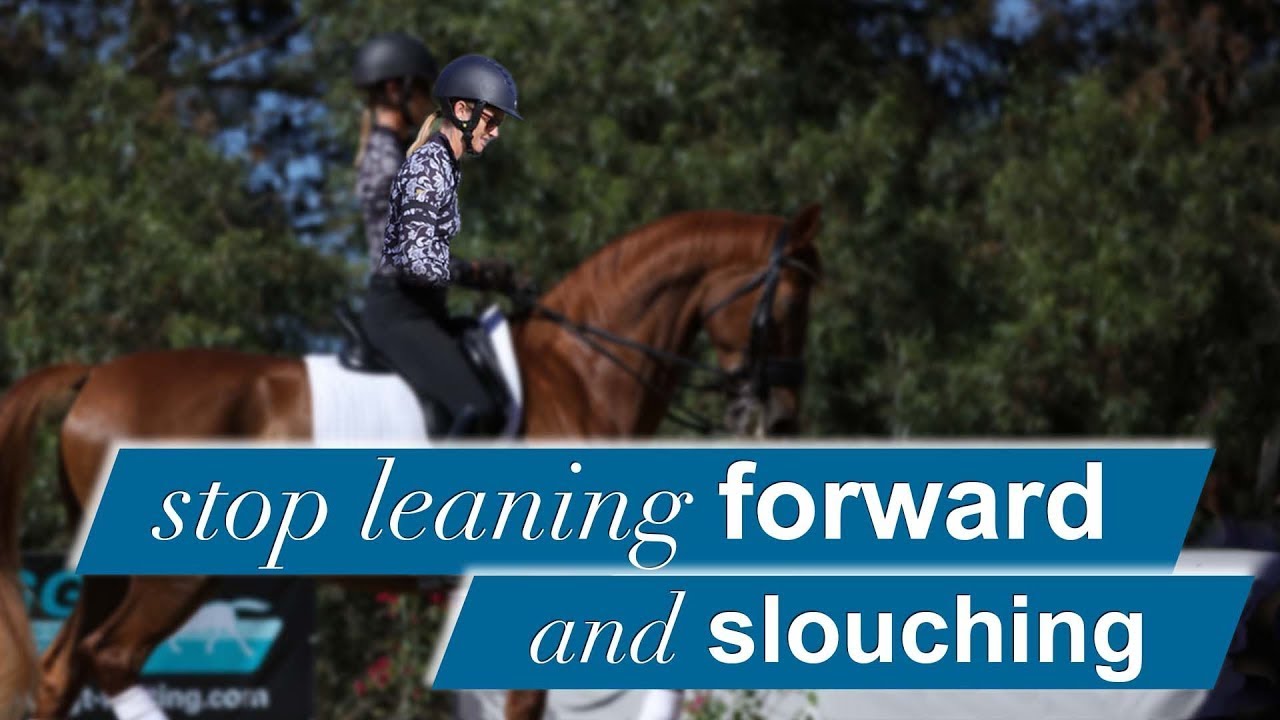 Do you tip forward and slouch? - YouTube