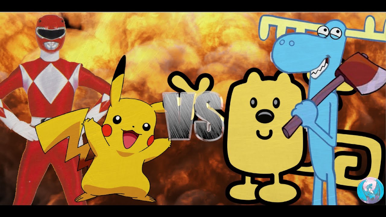 MUGEN - Request - Red Ranger+Pikachu VS Wubbzy+Lumpy (Details in ...