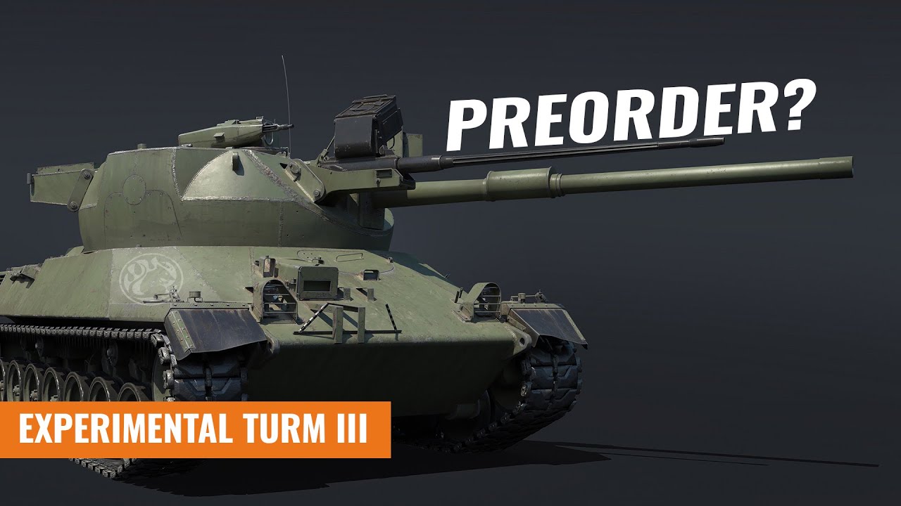 Turm III - Dev Blog [War Thunder] - YouTube