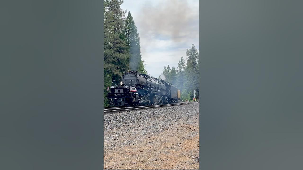 Union Pacific Big Boy 4014 Steam Engine on Donner Pass @ Alta! - YouTube