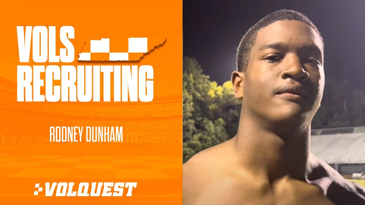 Tennessee Football Recruiting: Four-Star EDGE Rodney Dunham breaks down ...