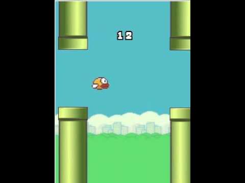 Flappy Bird trên điện thoại chạy Java, Nokia - YouTube