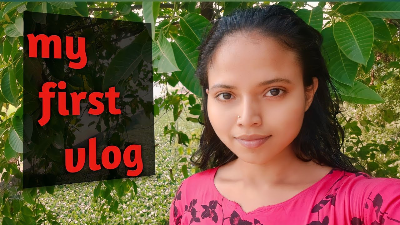 MY FIRST VLOG || MY FIRST VLOG ON YOUTUBE || Gudiya vlogs☺️ - YouTube