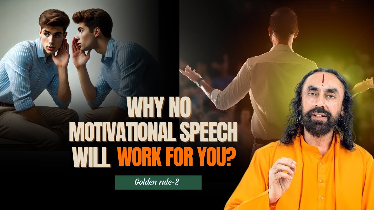 Why NO Motivational Speech Will Work for YOU? START Doing THIS Now ...