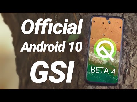 Android Q Beta 4 Official GSI For Any Phone Review - YouTube