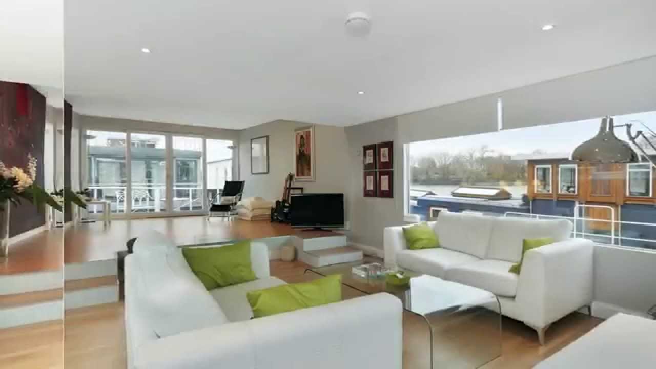 Riverhomes 4K Property Slideshow Video - Helmsdale Houseboat, SW18 ...