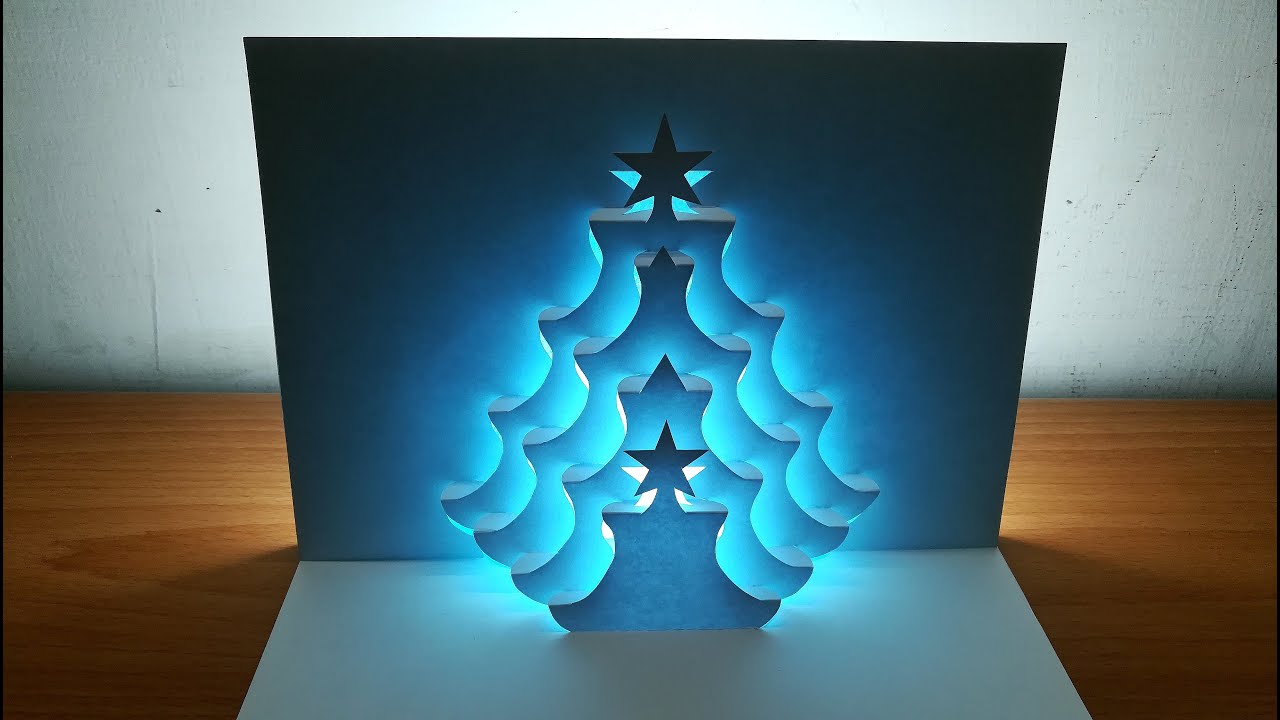 3D Christmas card｜Pop Up Card｜Paper Art｜Kirigami｜Origami｜立體聖誕卡片🎄 - YouTube