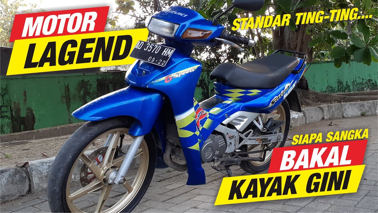 Review Restorasi SUZUKI Satria R 2TSpecial Edition Kenny Robert MotoGP ...