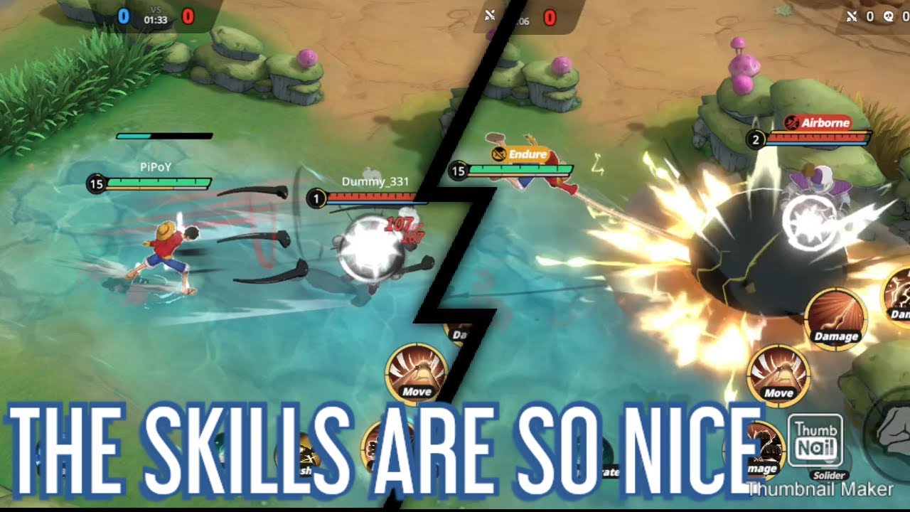 Monkey D. Luffy (Pirate Captain) Skills Animation and Explanation - YouTube